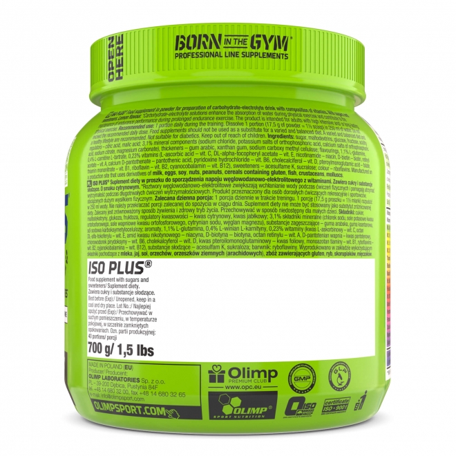 Iso Plus Powder 700g cola - olimp sport maroc